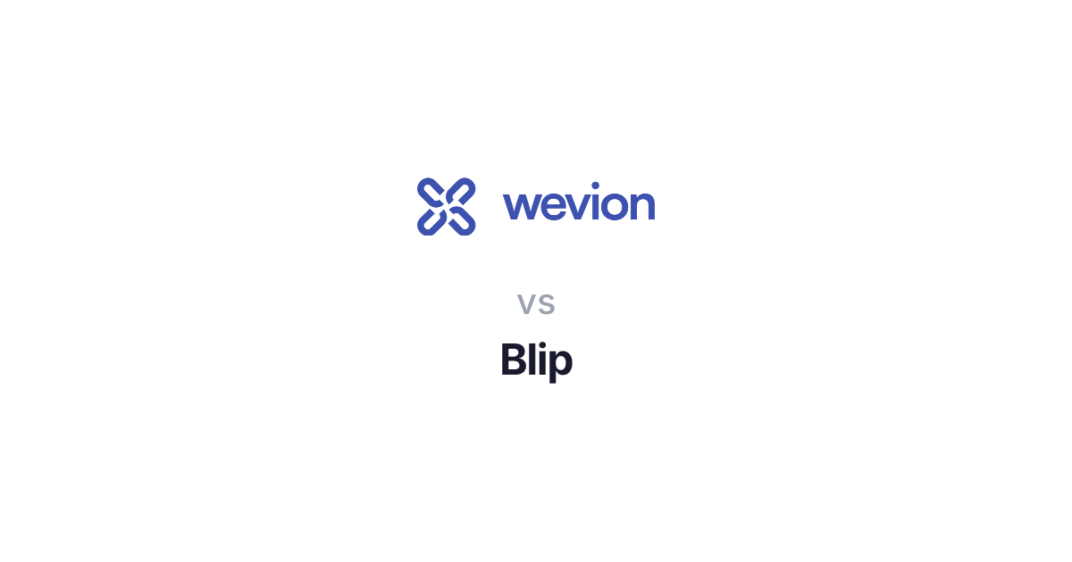 Wevion vs Blip 2026: Pricing, Features & Comparison